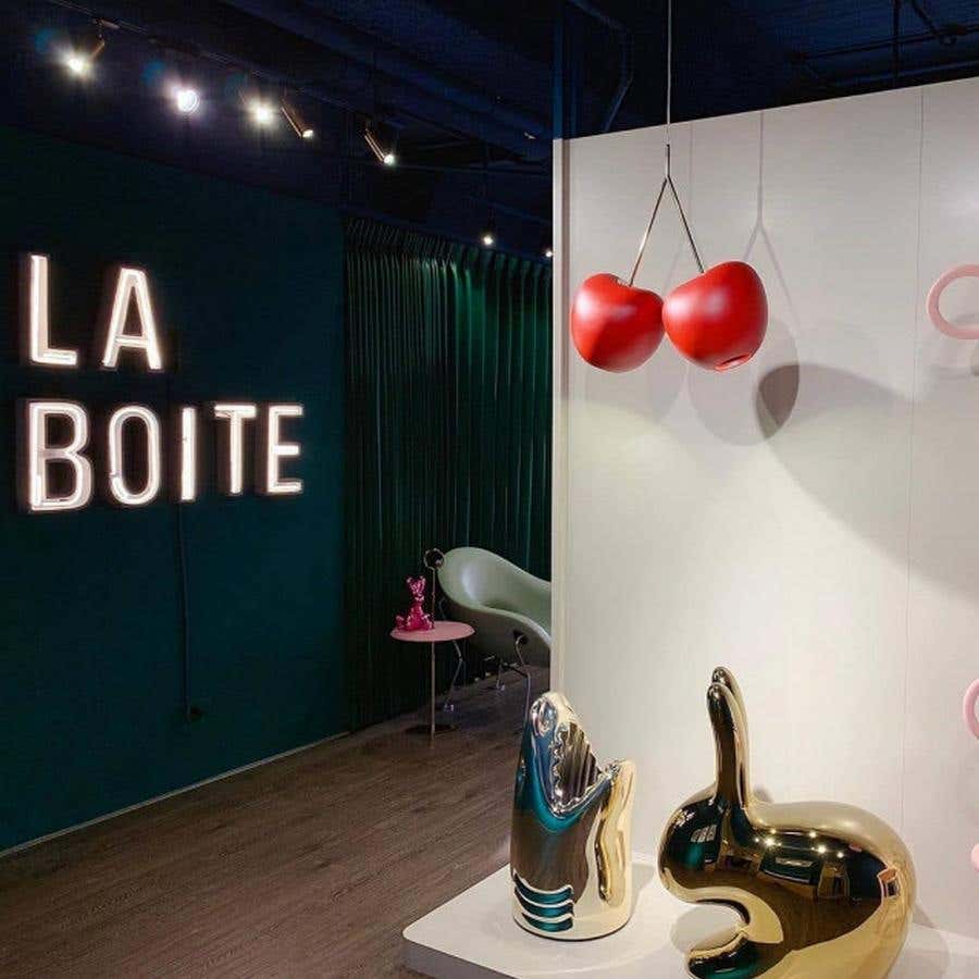 Red Cherry Lamp - Qeeboo – Collectioni